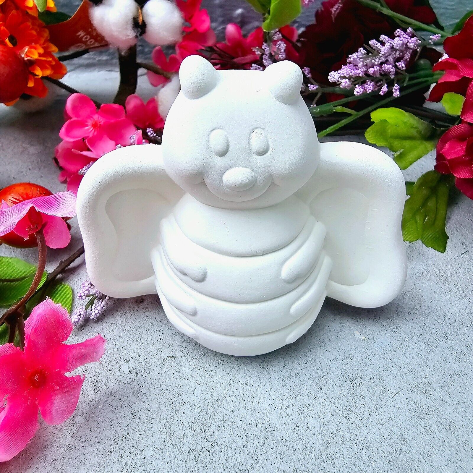 Cute Butterfly Bug 4" Ceramic Bisque Ready To Paint Pottery– PotteryPie