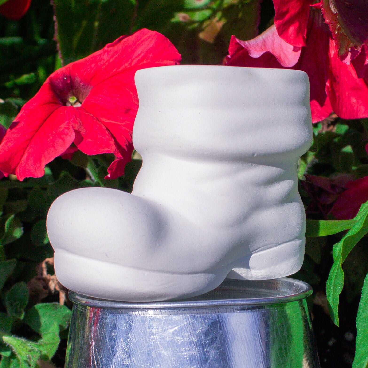 Small Santa Boot 3x2 Ceramic Bisque Ready To Paint Pottery– PotteryPie