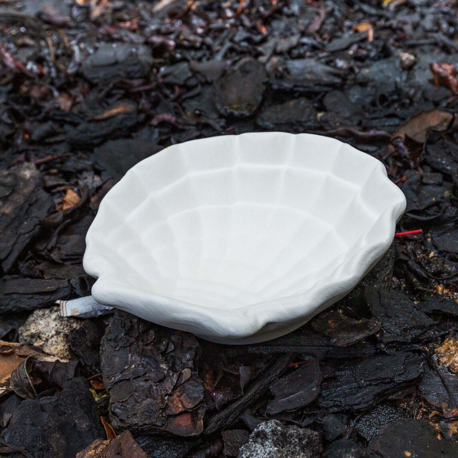 Halloween Spider Web Key Bowl 4.4" Ceramic Bisque Ready To Paint ...