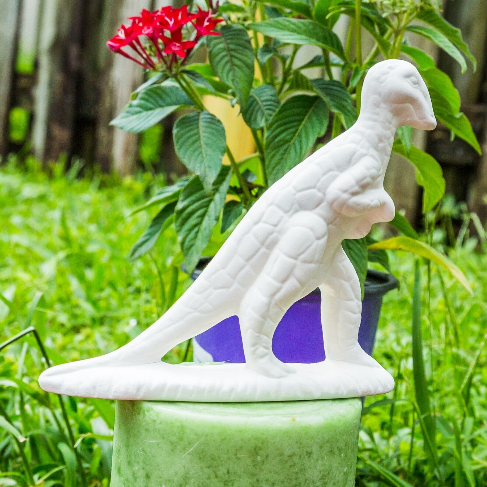 Duck Billed Dinosaur 4" Ceramic Bisque Ready To Paint Pottery– PotteryPie