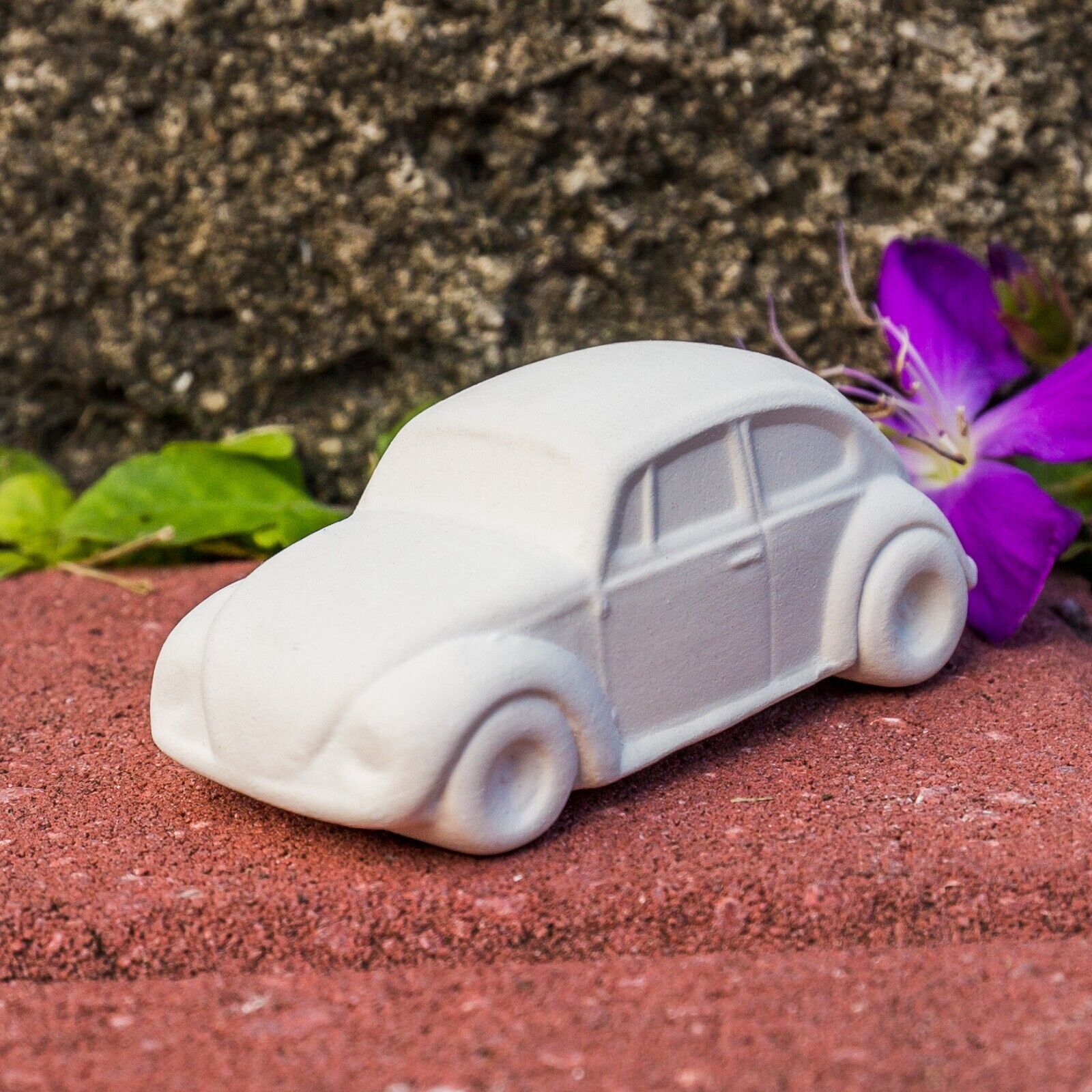 VW Volkswagen Beetle Buggy Car 3" Ceramic Bisque Ready To Paint– PotteryPie